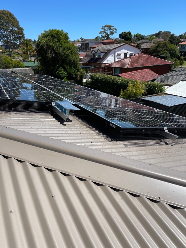 Solar Panel Bird Proofing Adelaide - Registered NDIS Provider